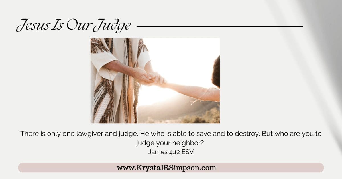 What Does The Bible Say About Judging? | Krystal R Simpson